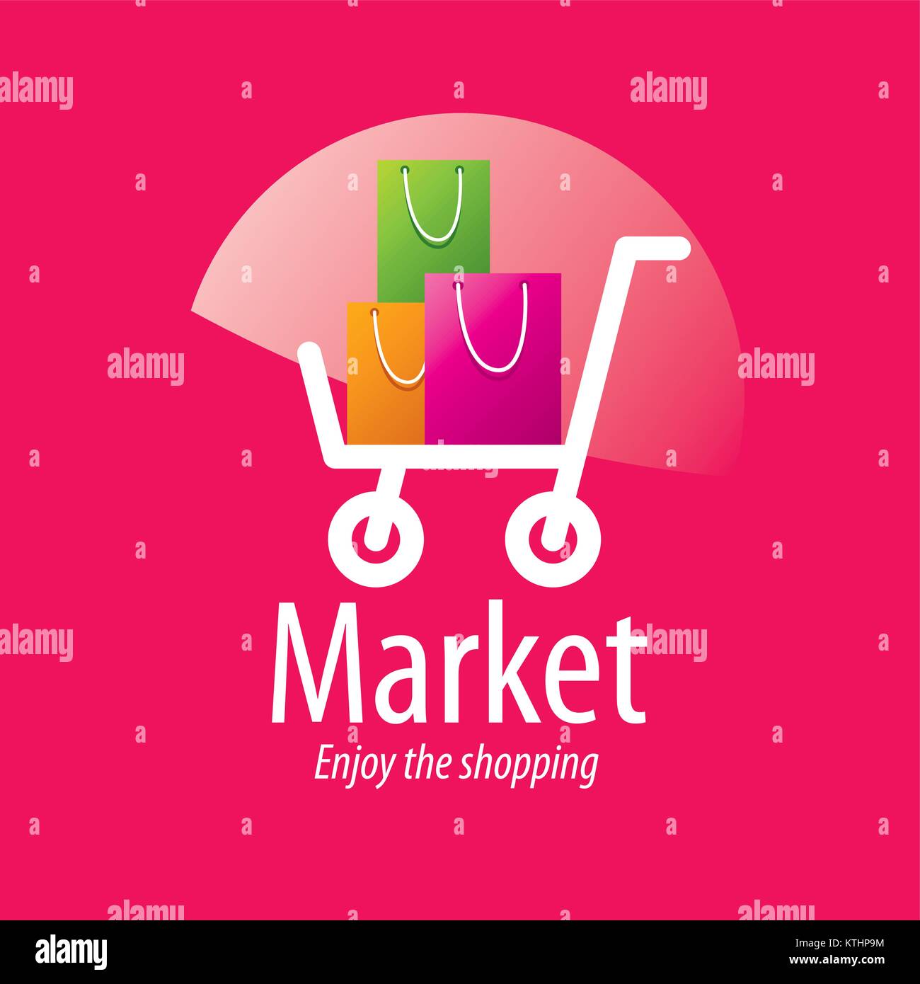 Vector logo template for shopping. Concepts and ideas Stock Vector ...