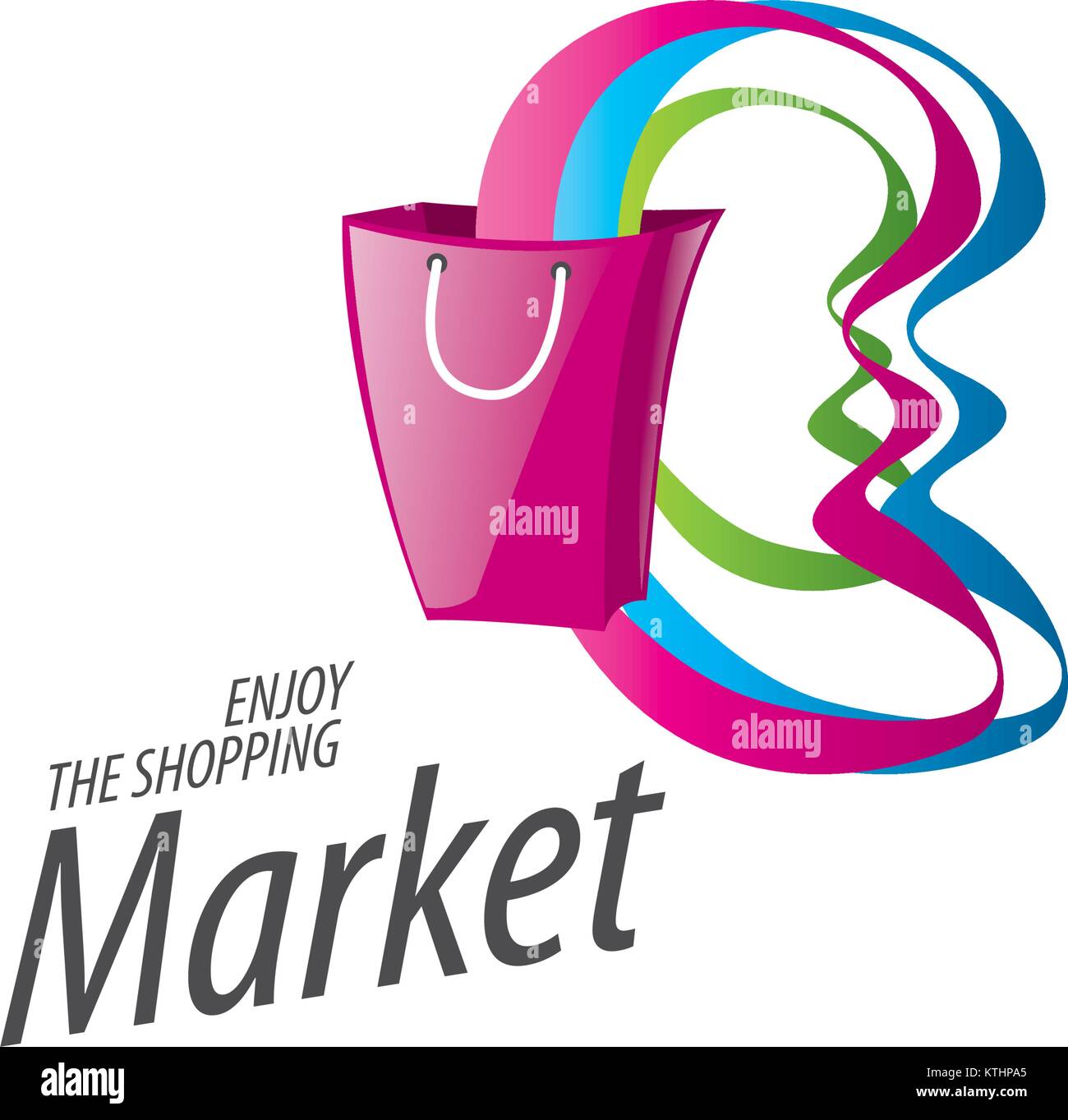 Vector logo template for shopping. Concepts and ideas Stock Vector ...