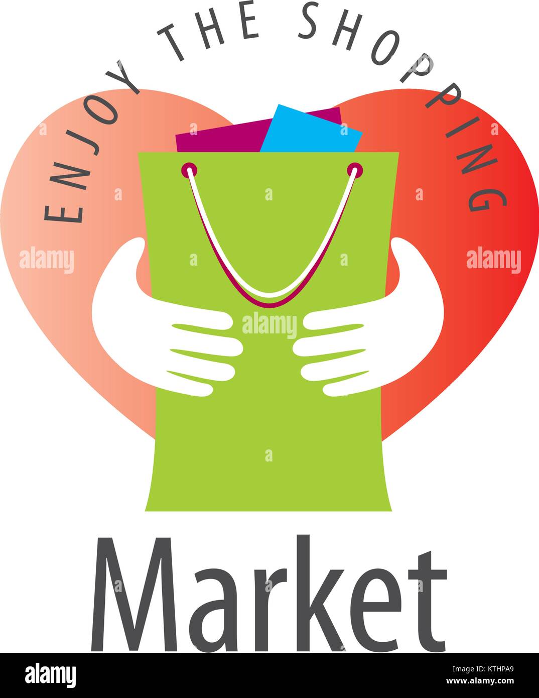 Vector logo template for shopping. Concepts and ideas Stock Vector ...