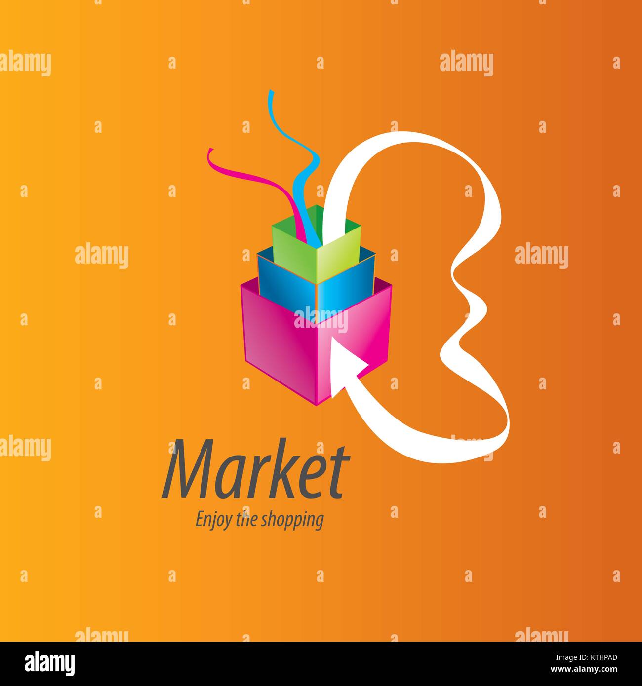 Vector logo template for shopping. Concepts and ideas Stock Vector ...