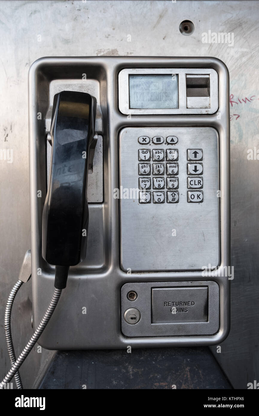 British Telecom Public Phone Stock Photo - Alamy