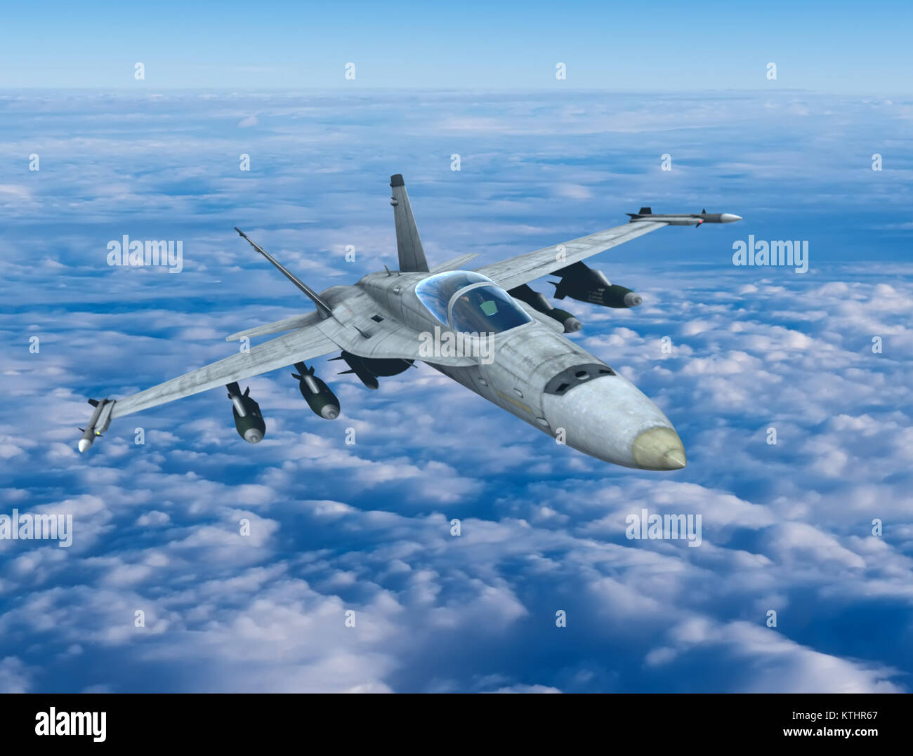 Front view fighter jet hi-res stock photography and images - Alamy