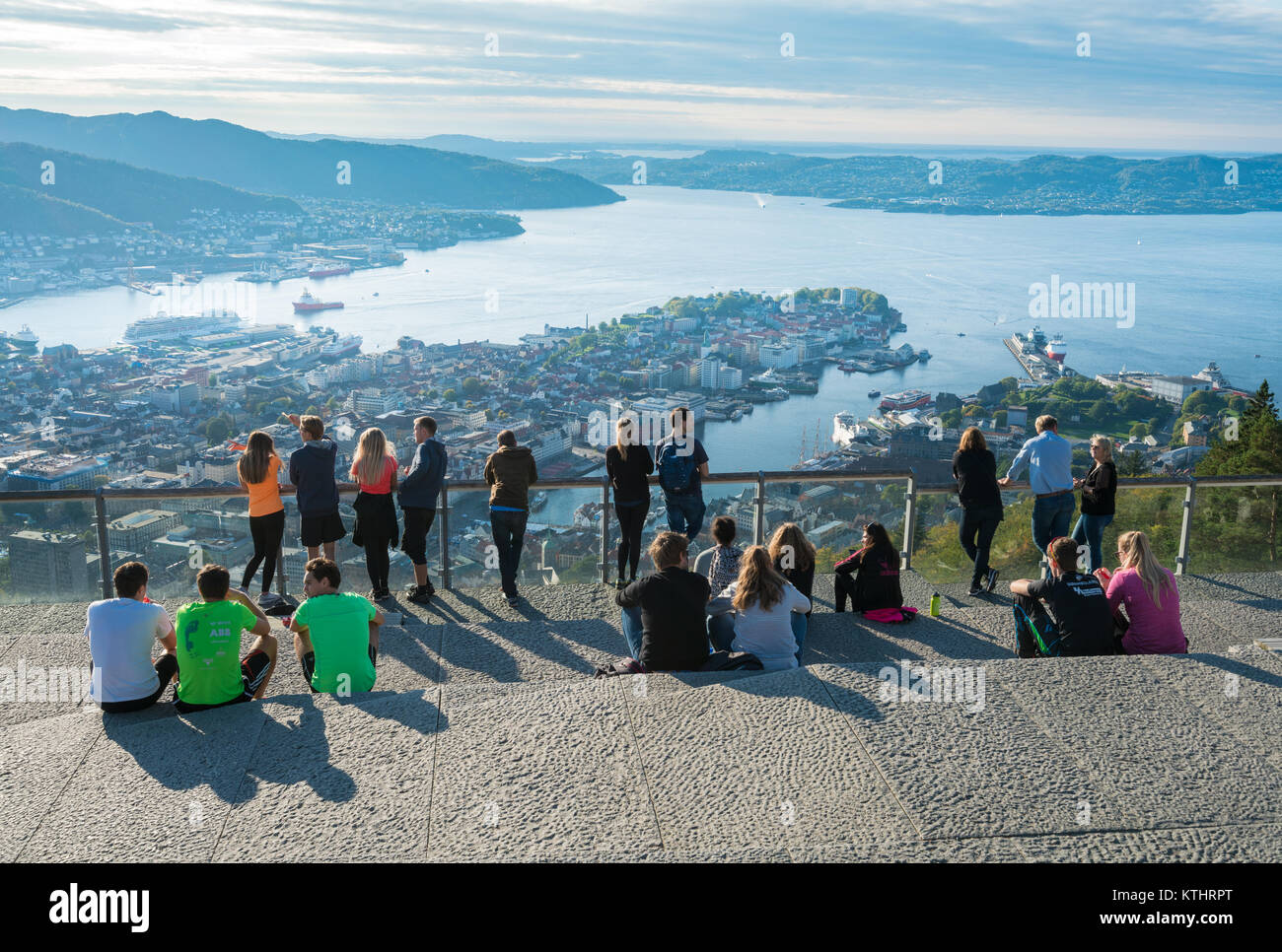 View from bergen railway hi-res stock photography and images - Alamy