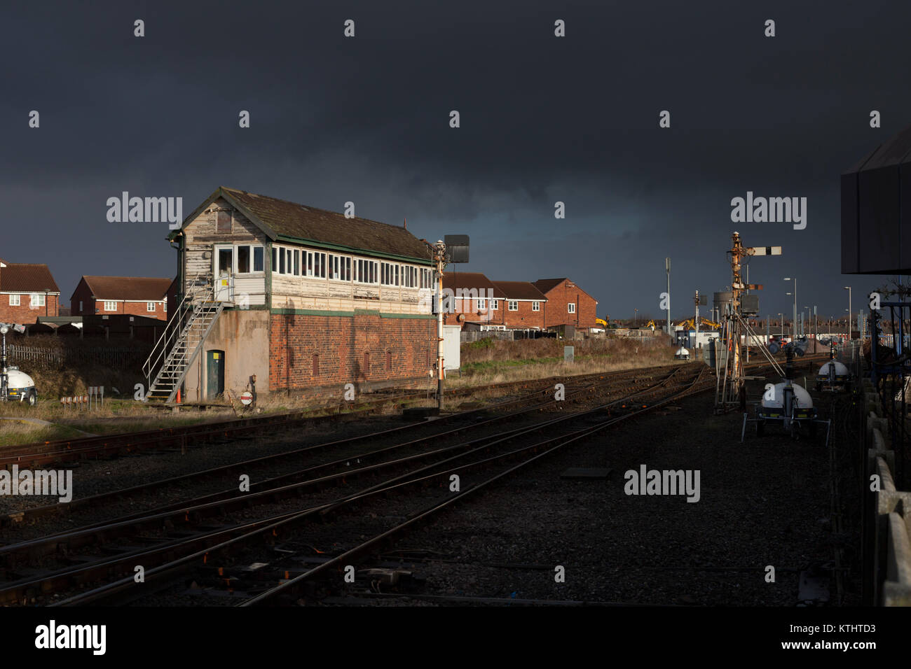 10/11/2017 Blackpool North number 2 signal box The last day for the ...