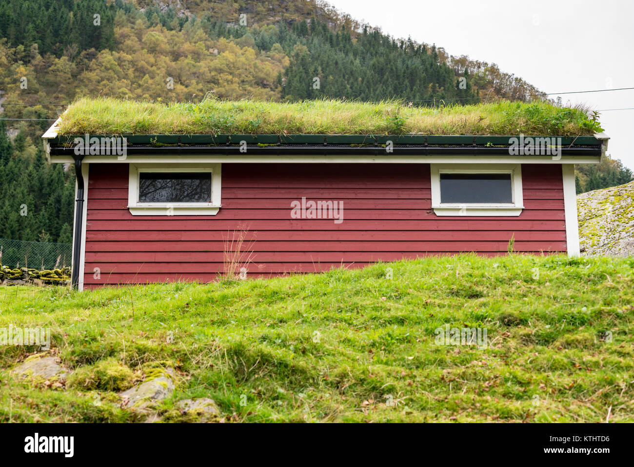 Norwegian traditional building hi-res stock photography and images - Alamy