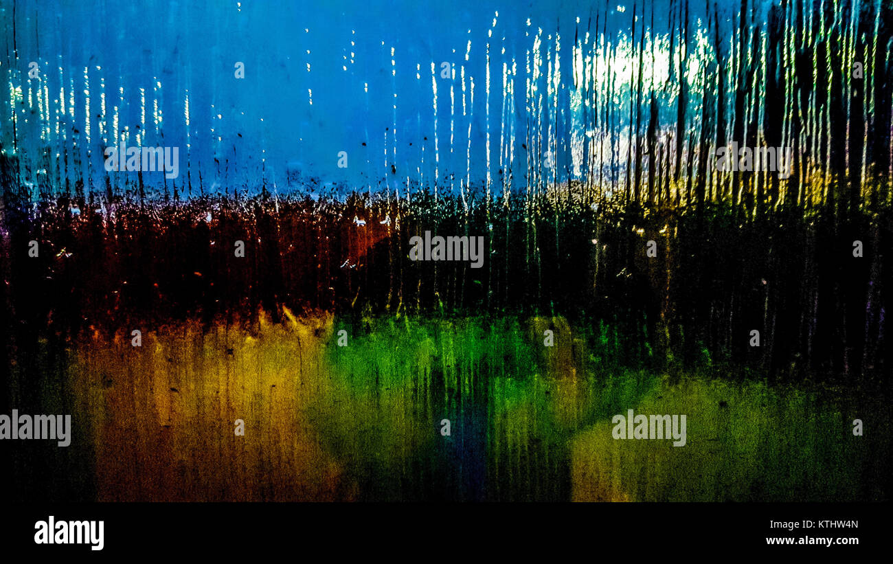 Digital art: reflection astract Stock Photo - Alamy