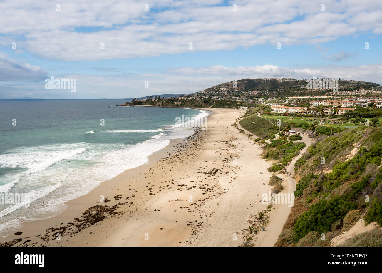 View of the coastline at Dana Point in California Stock Photo - Alamy