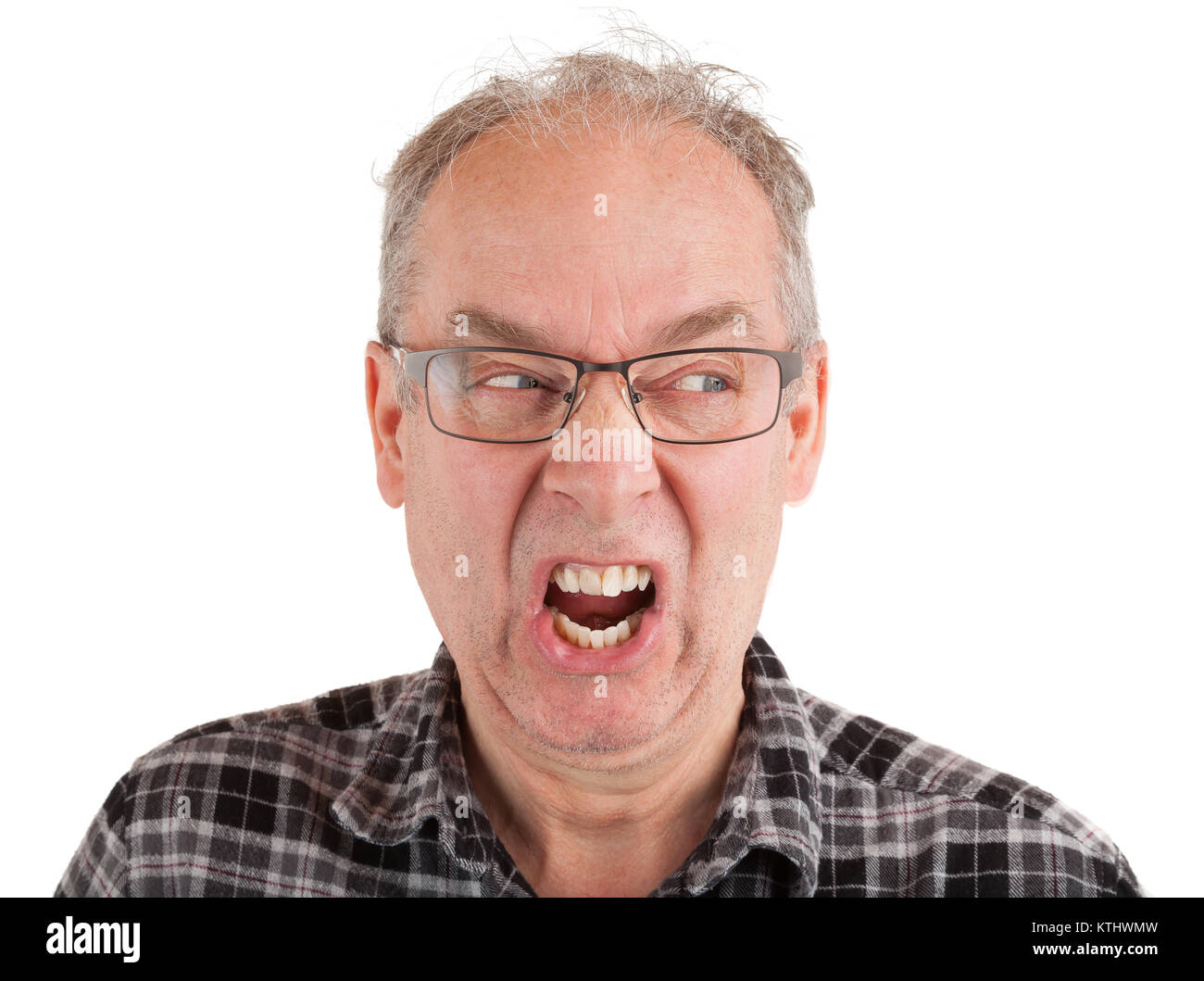 A man is furious about something Stock Photo - Alamy