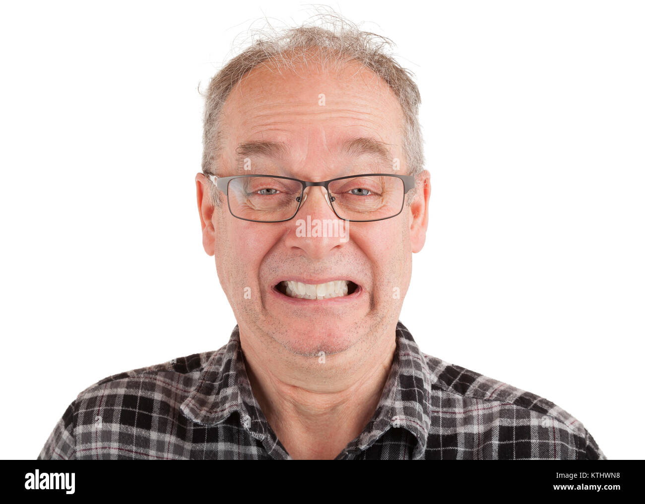 Man being stressed out Stock Photo - Alamy