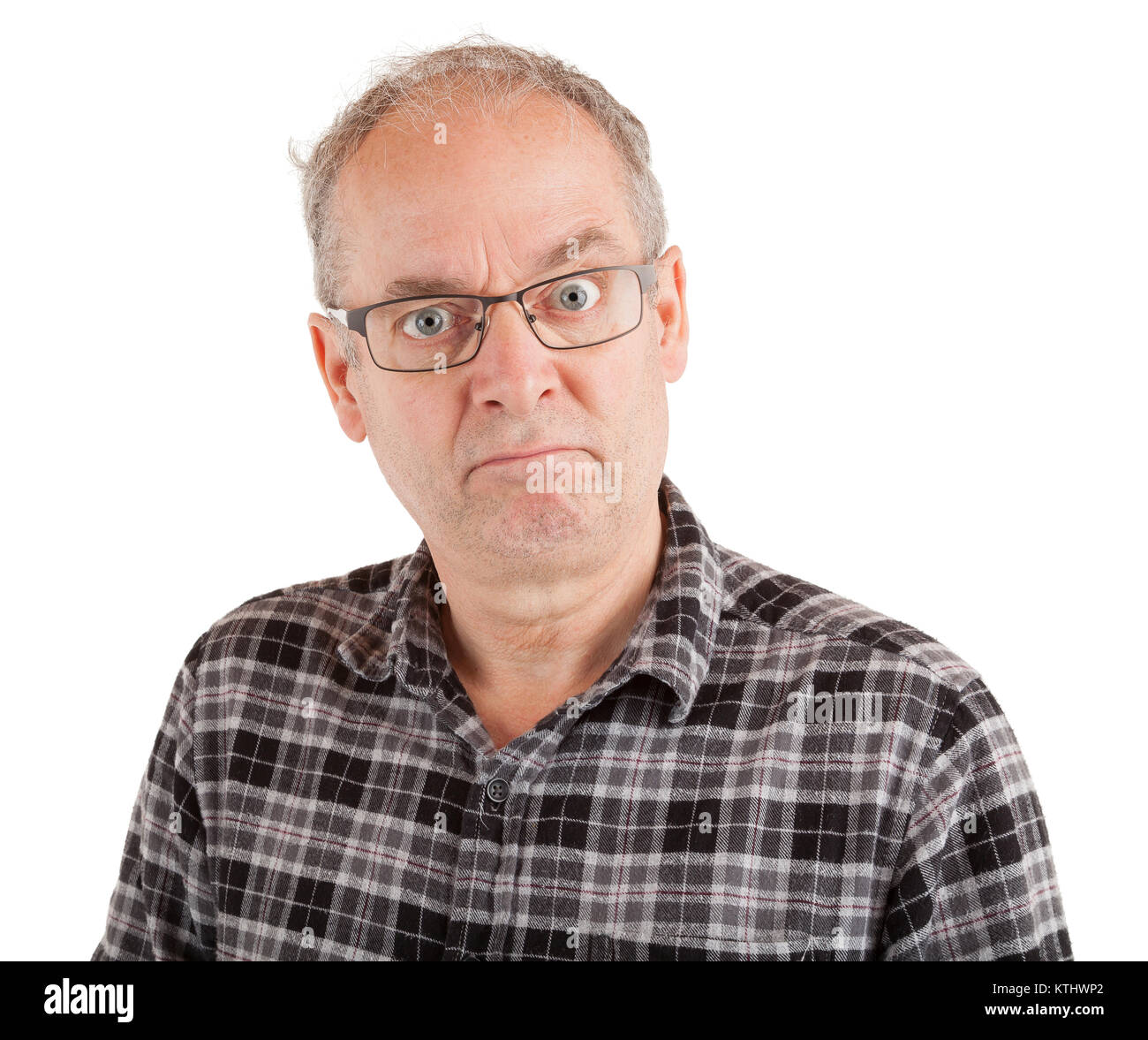 Man looking serious Stock Photo - Alamy