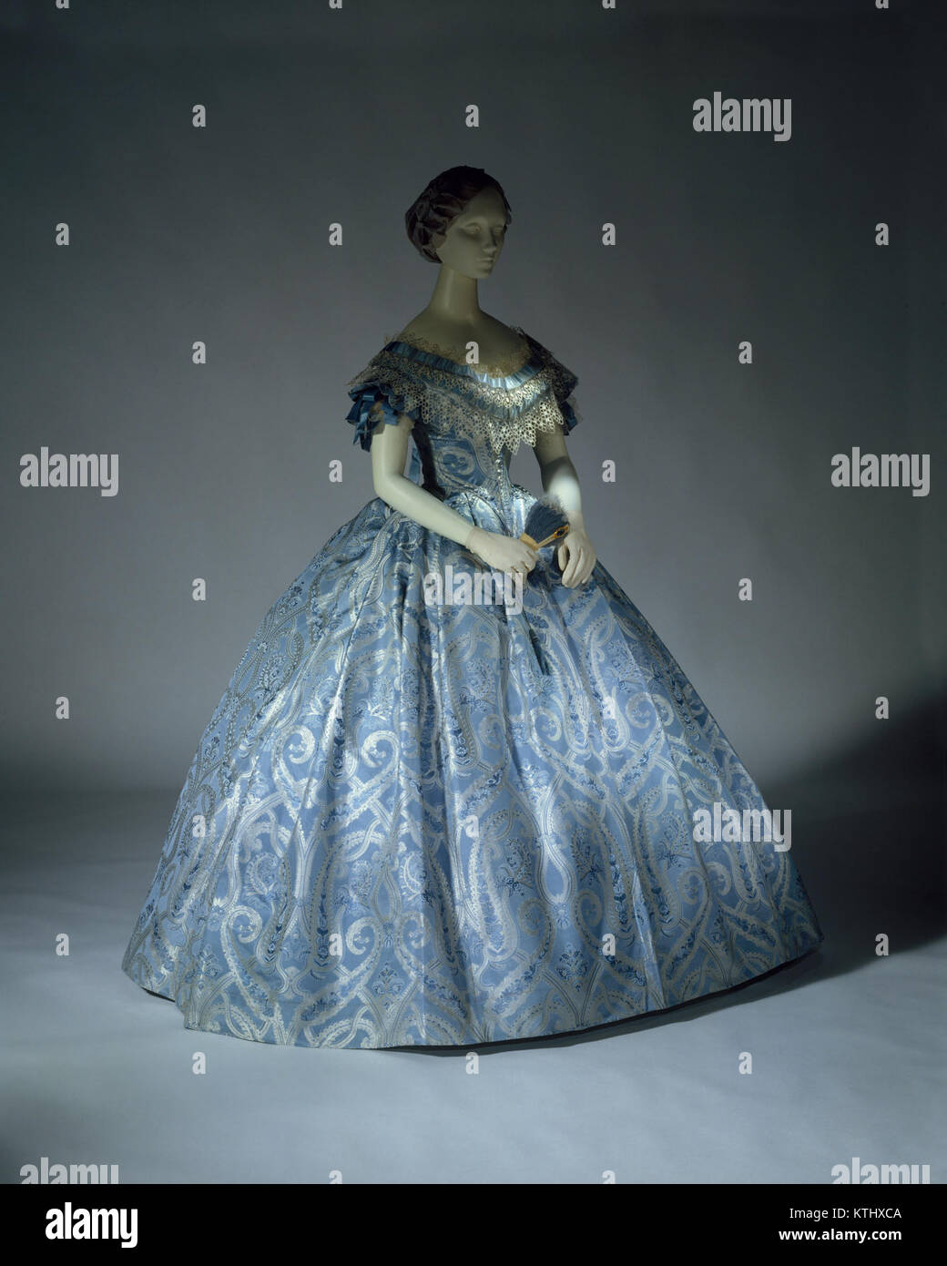 The ball gown in the MET collection is a fine example of fashion ...