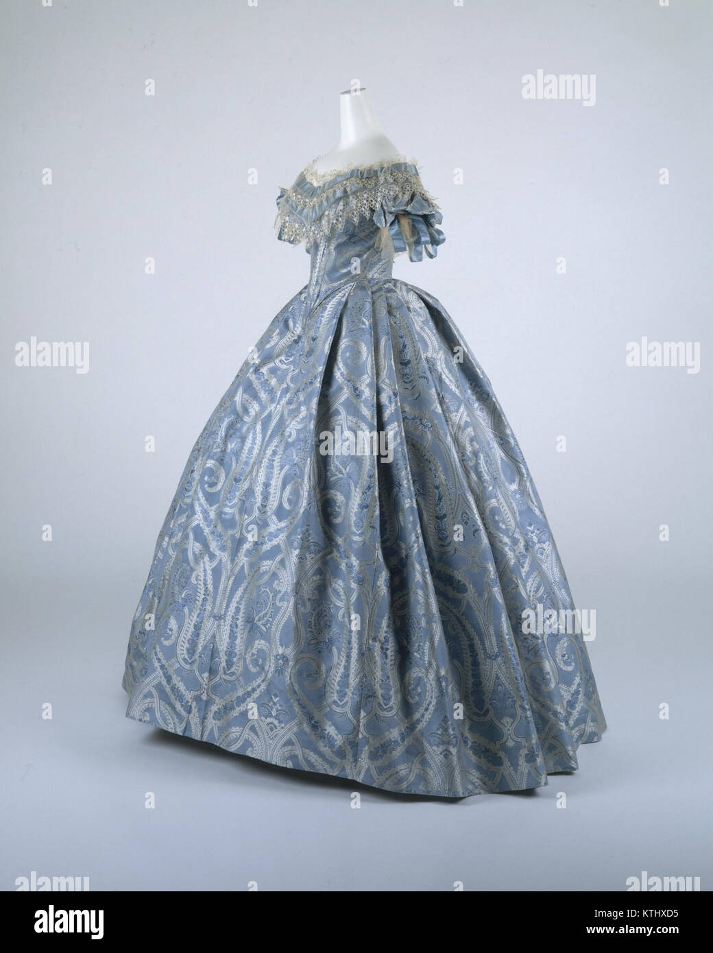 A ball gown from the Metropolitan Museum of Art collection, identified ...