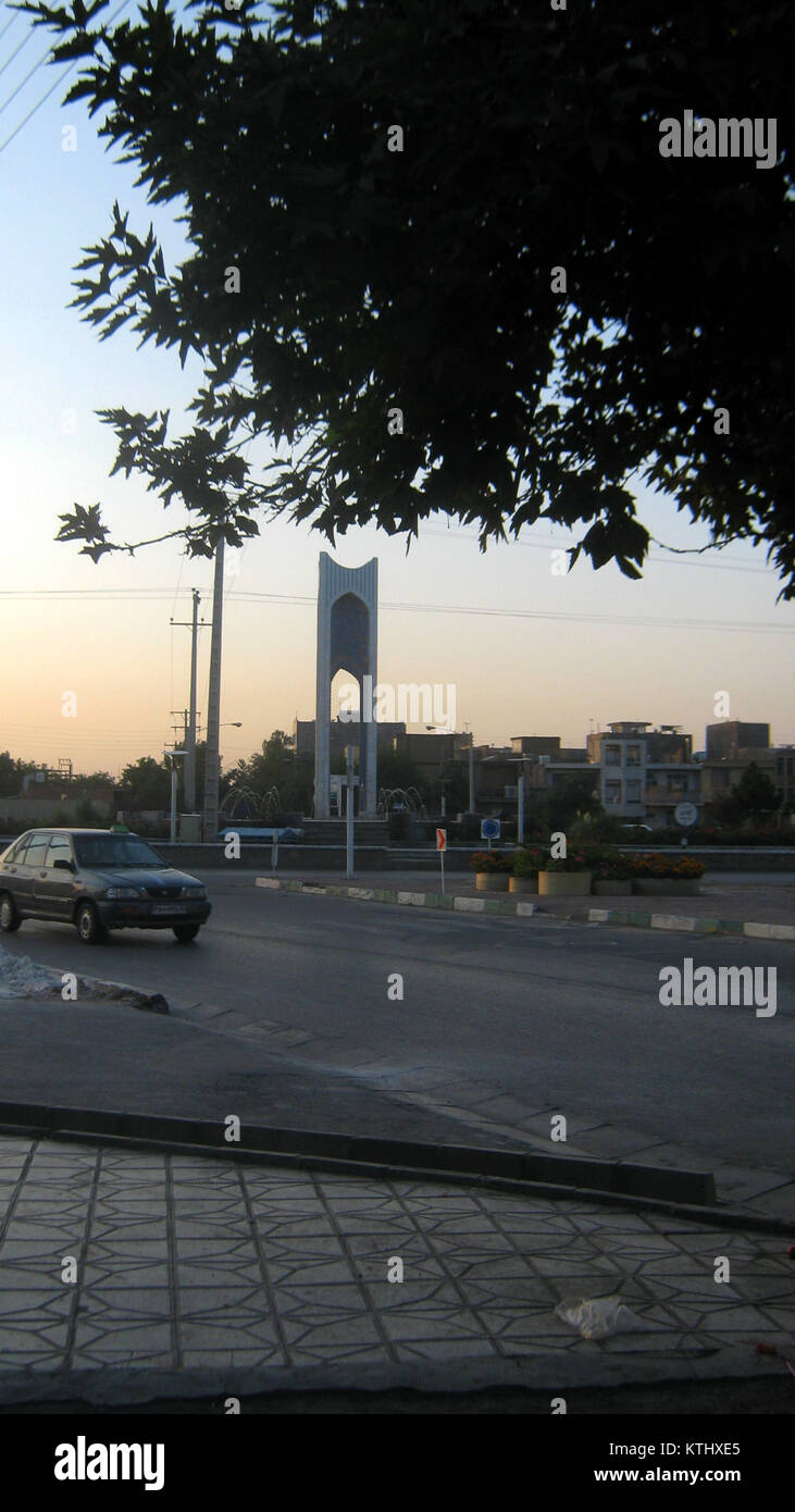 Azadi Square in Nishapur, Iran, is an iconic landmark known for its ...