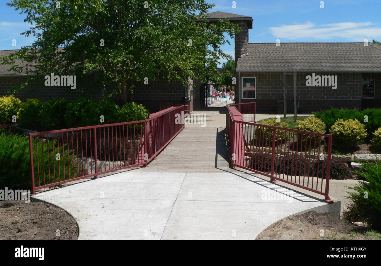 The Beatrice Water Park footbridge is a pedestrian bridge providing ...