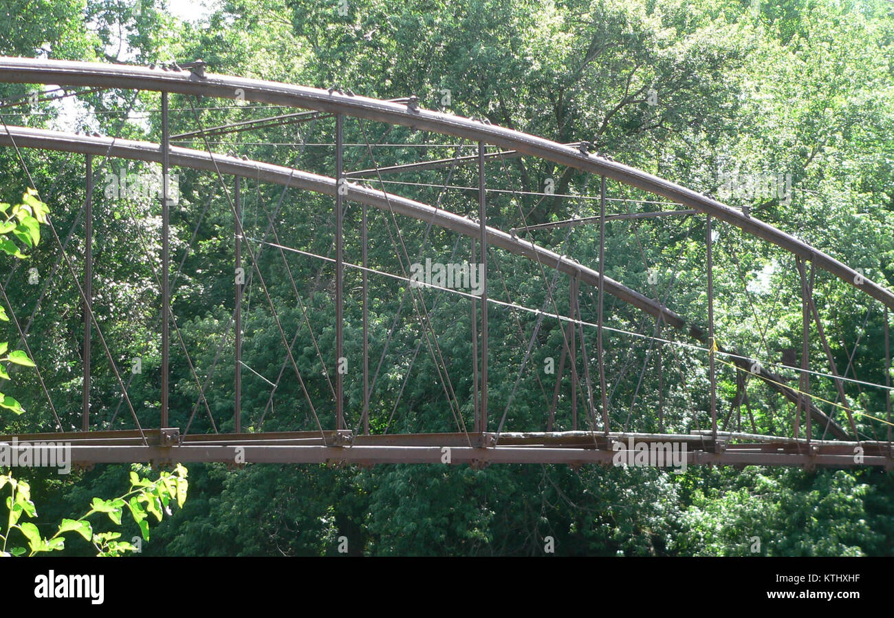 The Beatrice Hoyt Street bowstring bridge, located in the United States ...