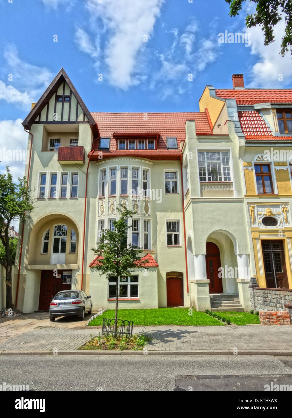 The building located at 20 Stycznia 1920 Street in Poland is known for ...