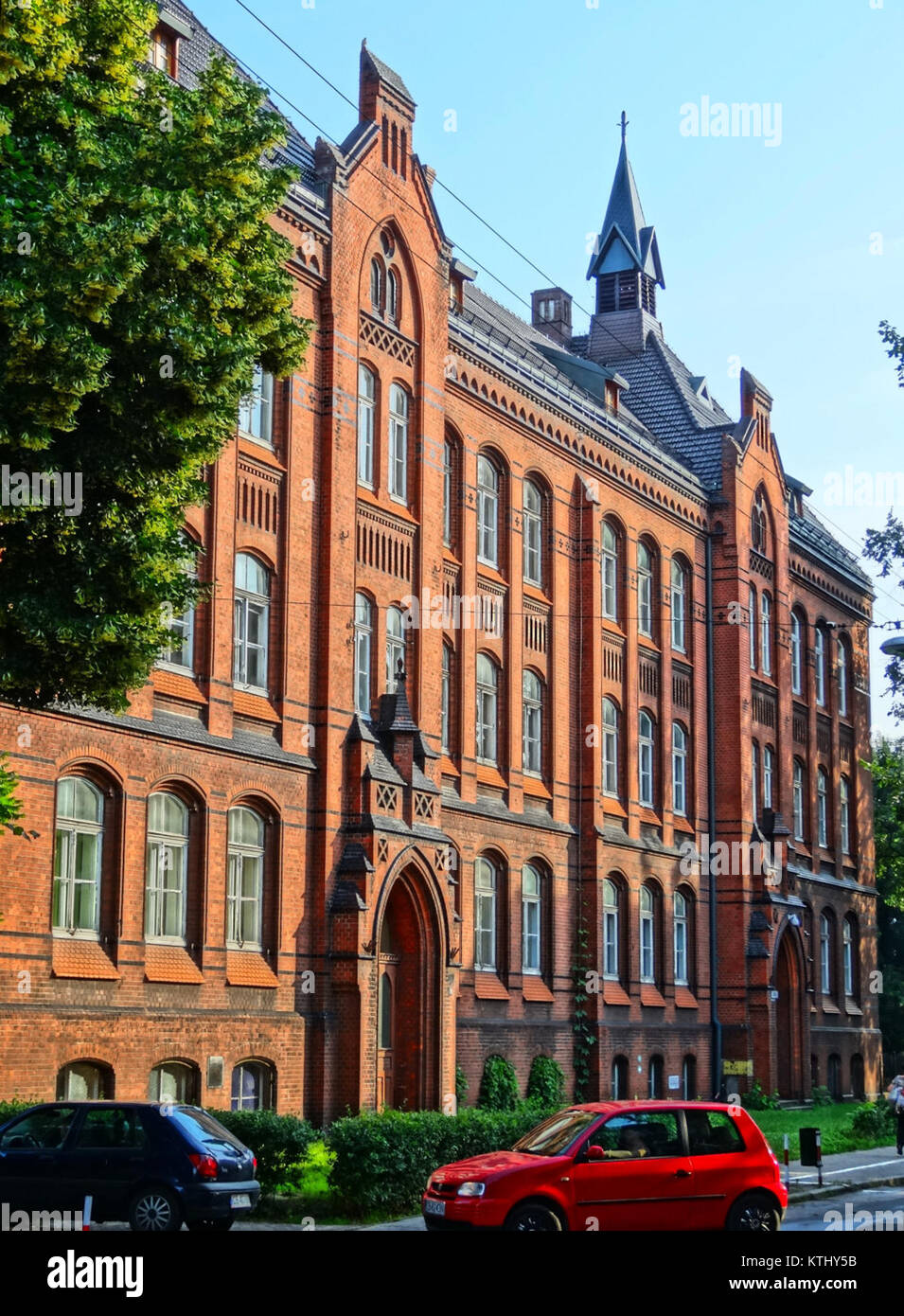 This photograph captures the building of Kordecki School (Bdg ...
