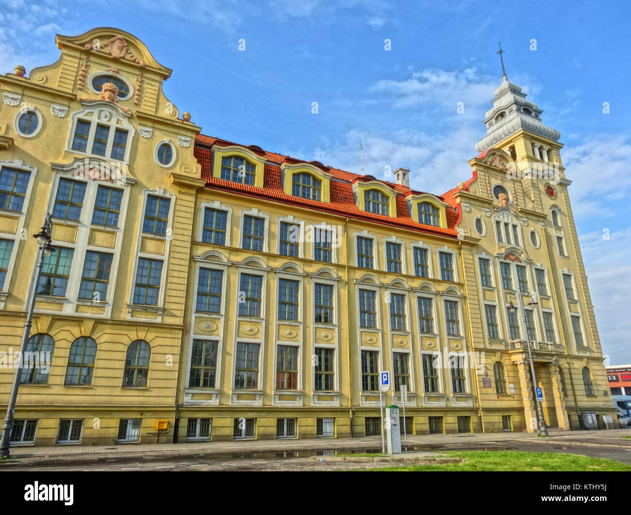 The ZSMechnicznych building, photographed on July 17, 2013, is part of ...