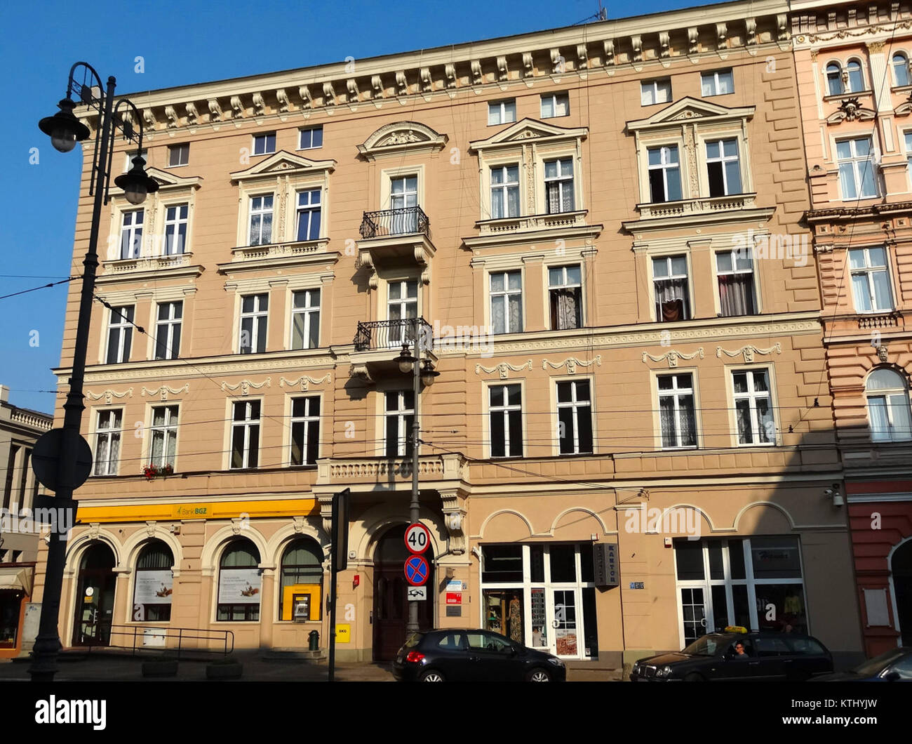 This image captures the street view of Gdanska Street, taken on March 7 ...
