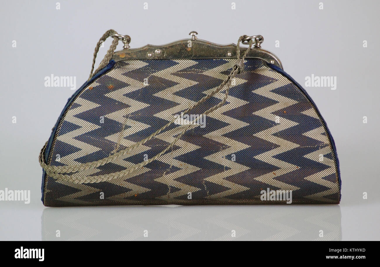 This is a historical bag from the collection of the Metropolitan Museum ...