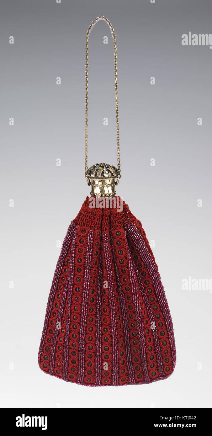 A photograph of an historical bag from the Metropolitan Museum of Art ...