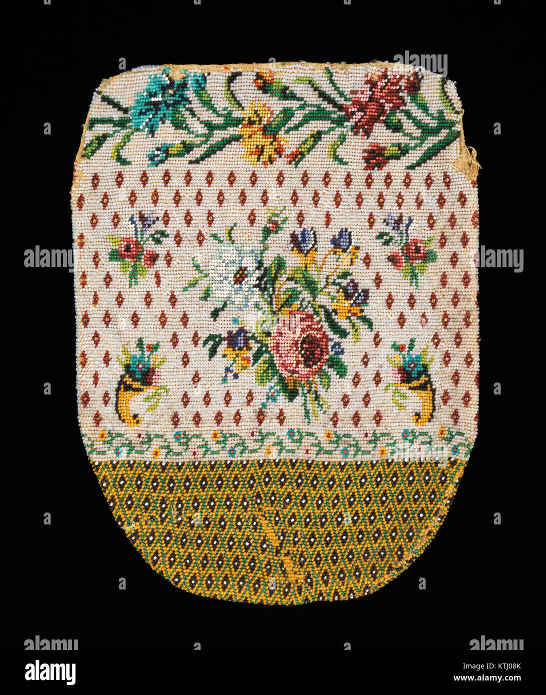 This image depicts a historical bag artifact, cataloged as MET 56.137. ...