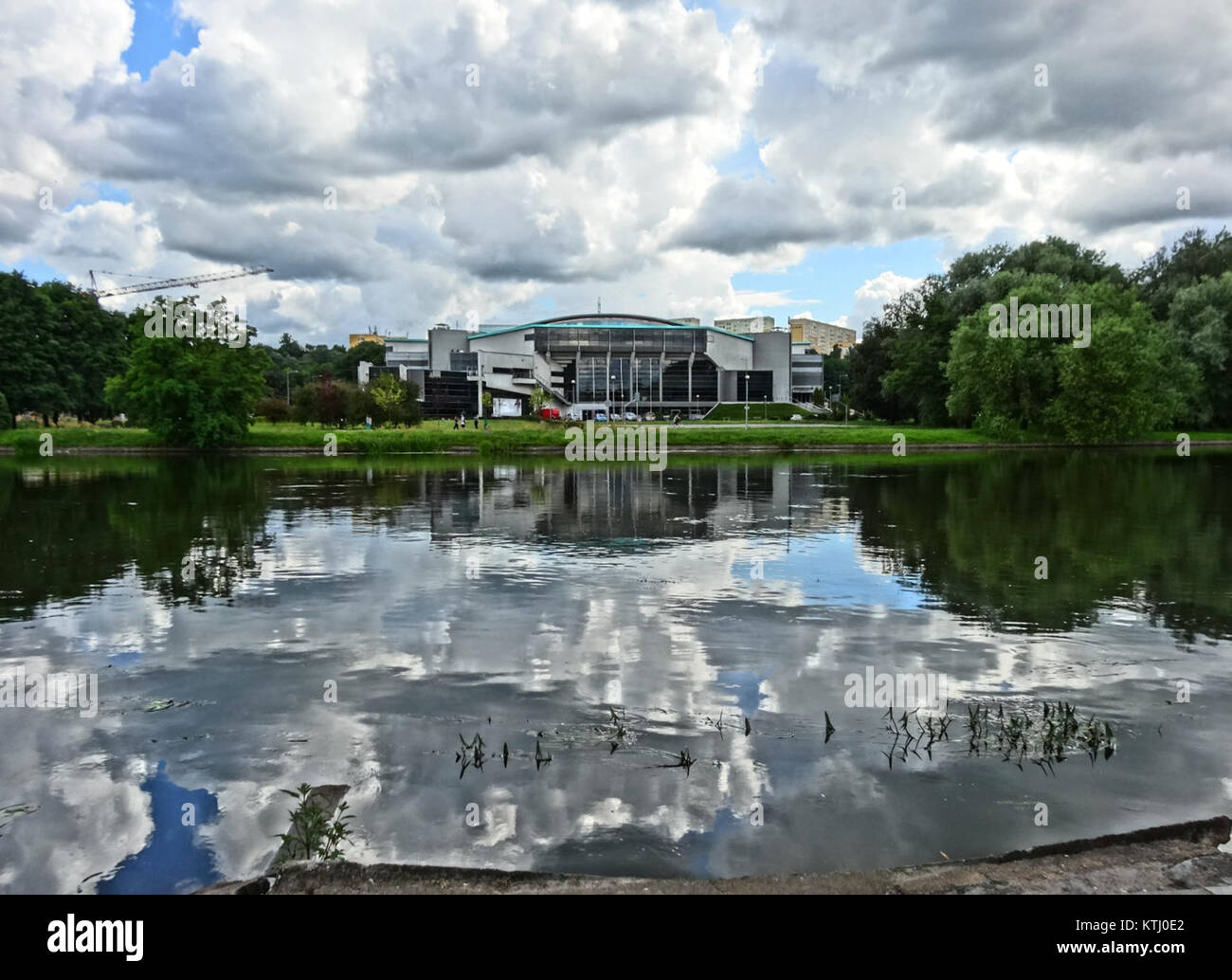 Bdg halaLuczniczka is a modern building located in the city, featuring ...