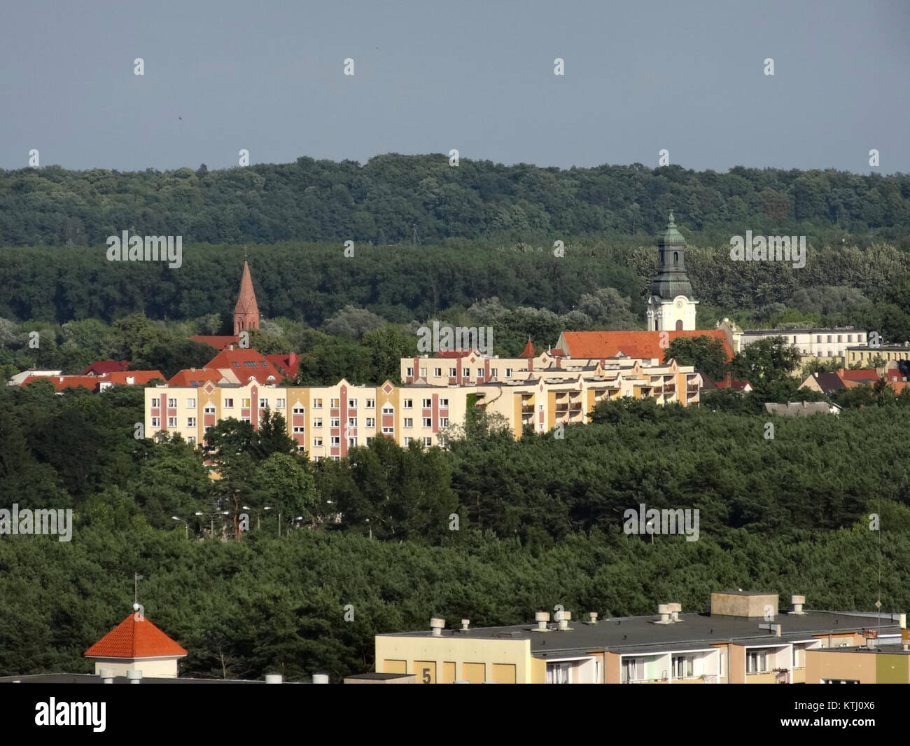 This photograph shows a panoramic view from a glider on July 16th, 2013 ...