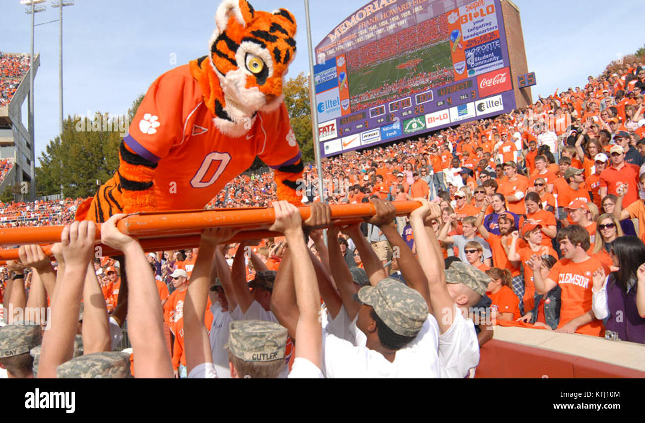 The 'Clemson Tiger Push Ups' refers to a popular tradition associated ...