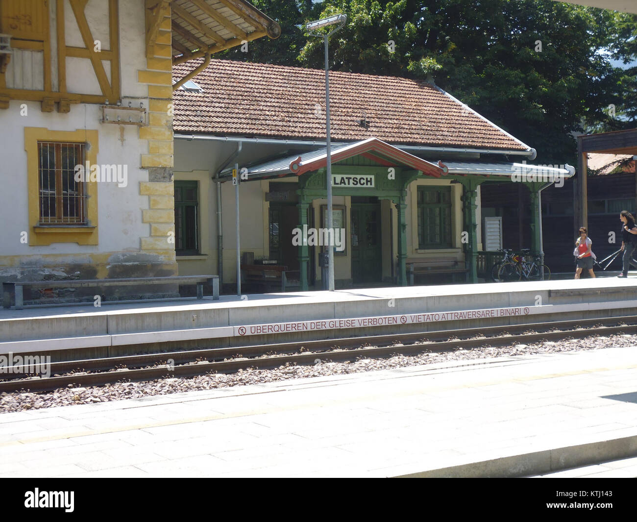 Bahnhof Latsch is a train station located in Latsch, South Tyrol, Italy ...