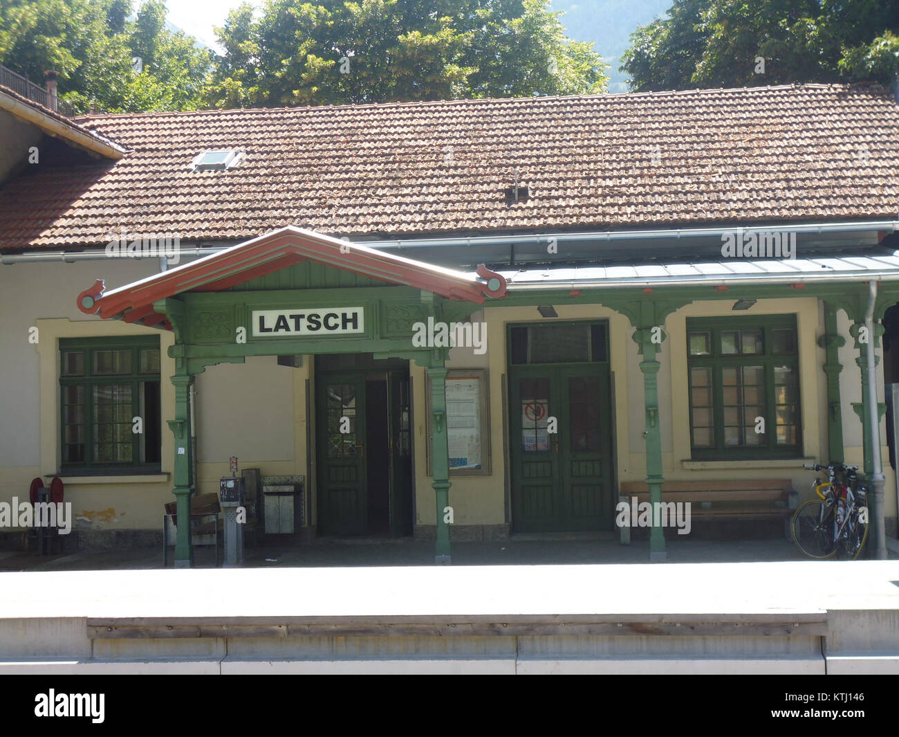 Bahnhof Latsch is a train station located in Latsch, South Tyrol, Italy ...