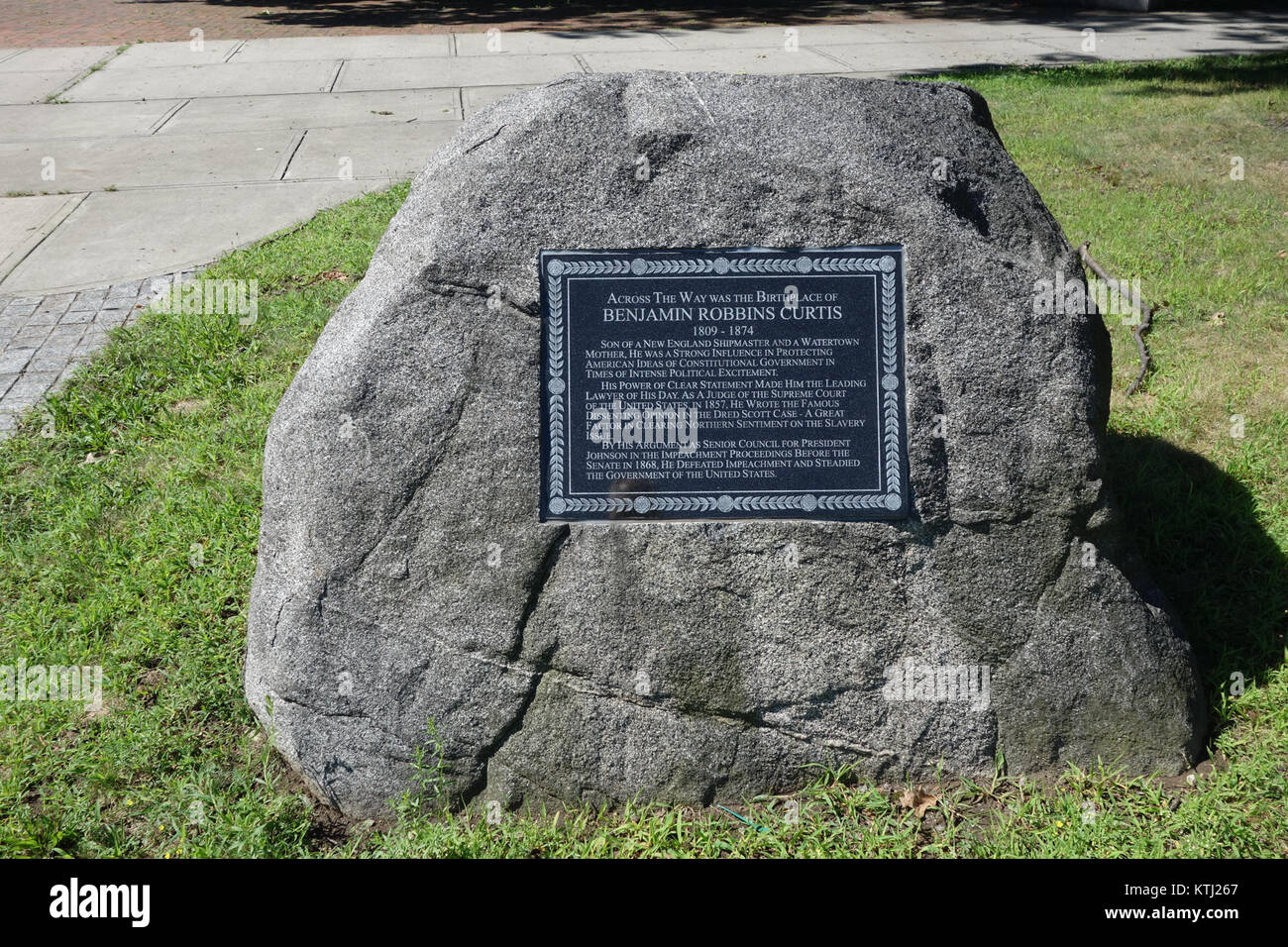 Benjamin robbins curtis hi-res stock photography and images - Alamy