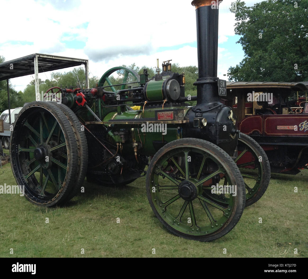The Aveling & Porter traction engine is a historical steam-powered ...