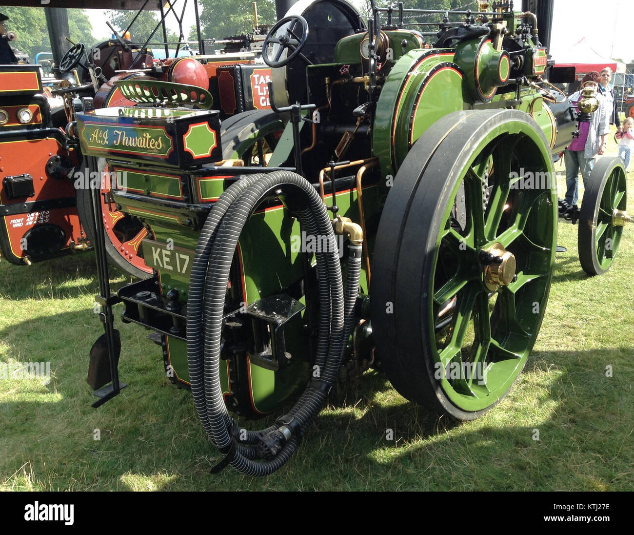 The Aveling & Porter traction engine 'Nippy' is a historic steam ...