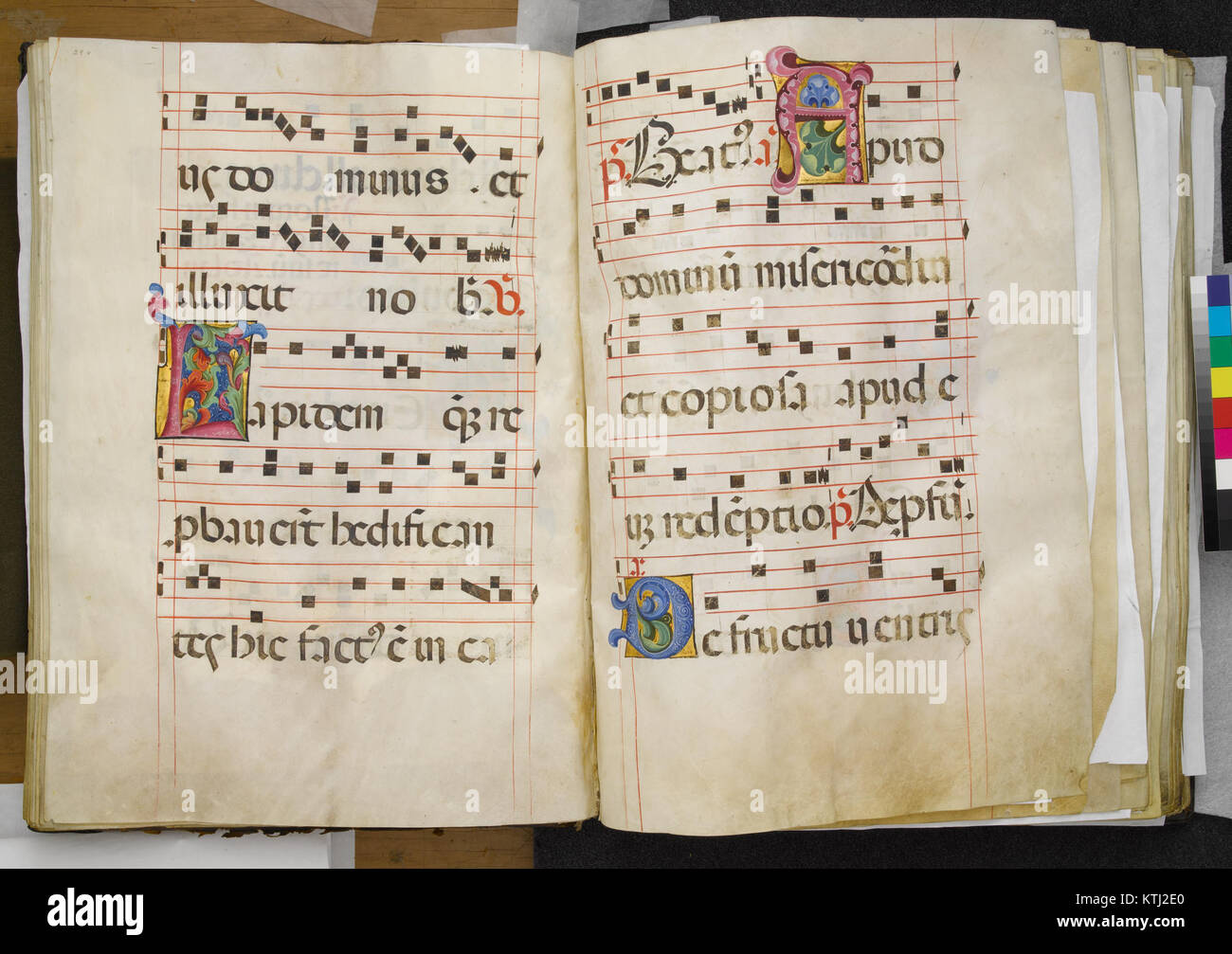 The Benedictine Antiphonary is a medieval liturgical manuscript that ...