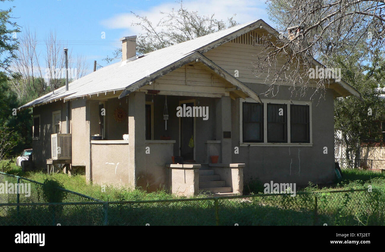 This is a photograph showing the street scene of Benson, Arizona ...