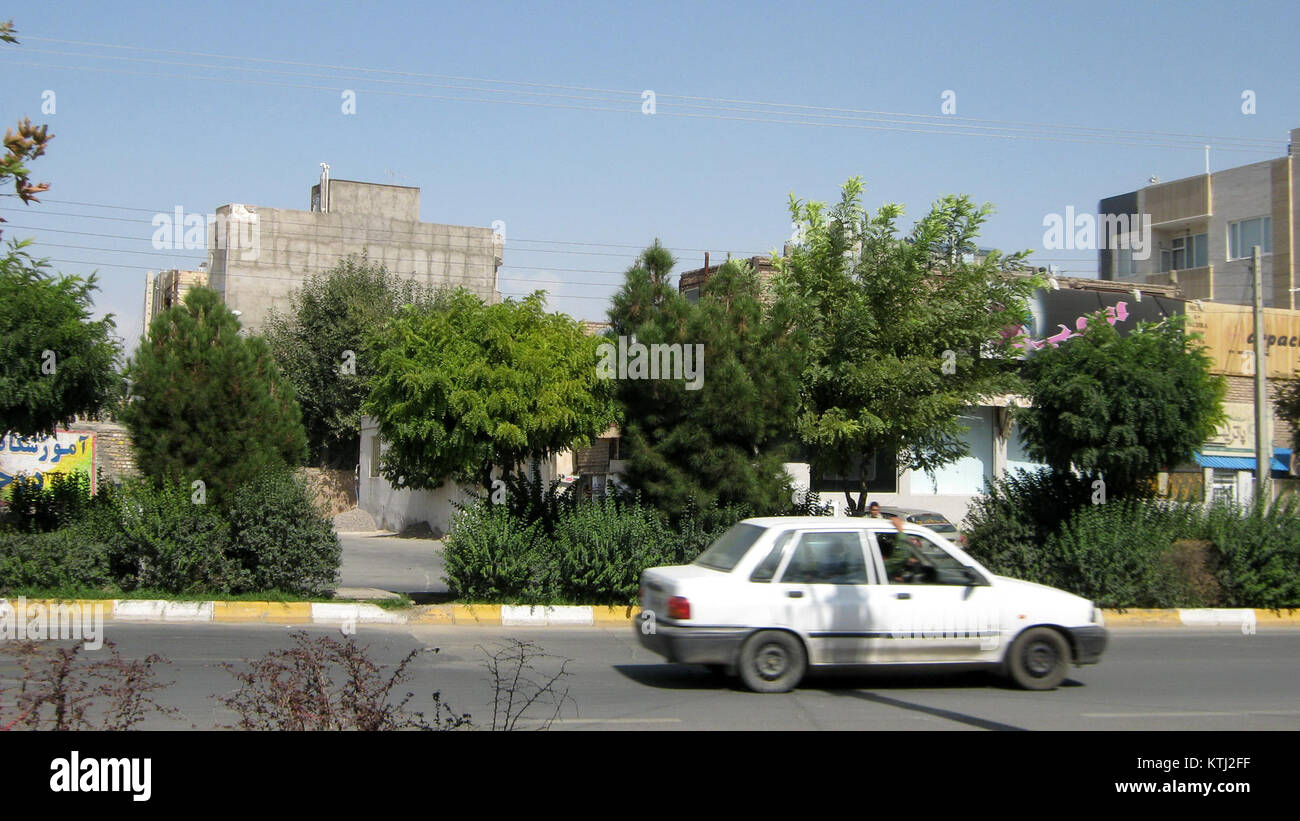 Be'sat Boulevard in Nishapur, Iran, is a well-known road in the city ...