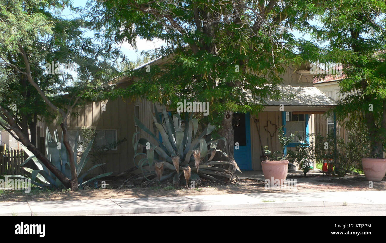 This image shows 351 E 5th Street in Benson, Arizona. The photograph ...