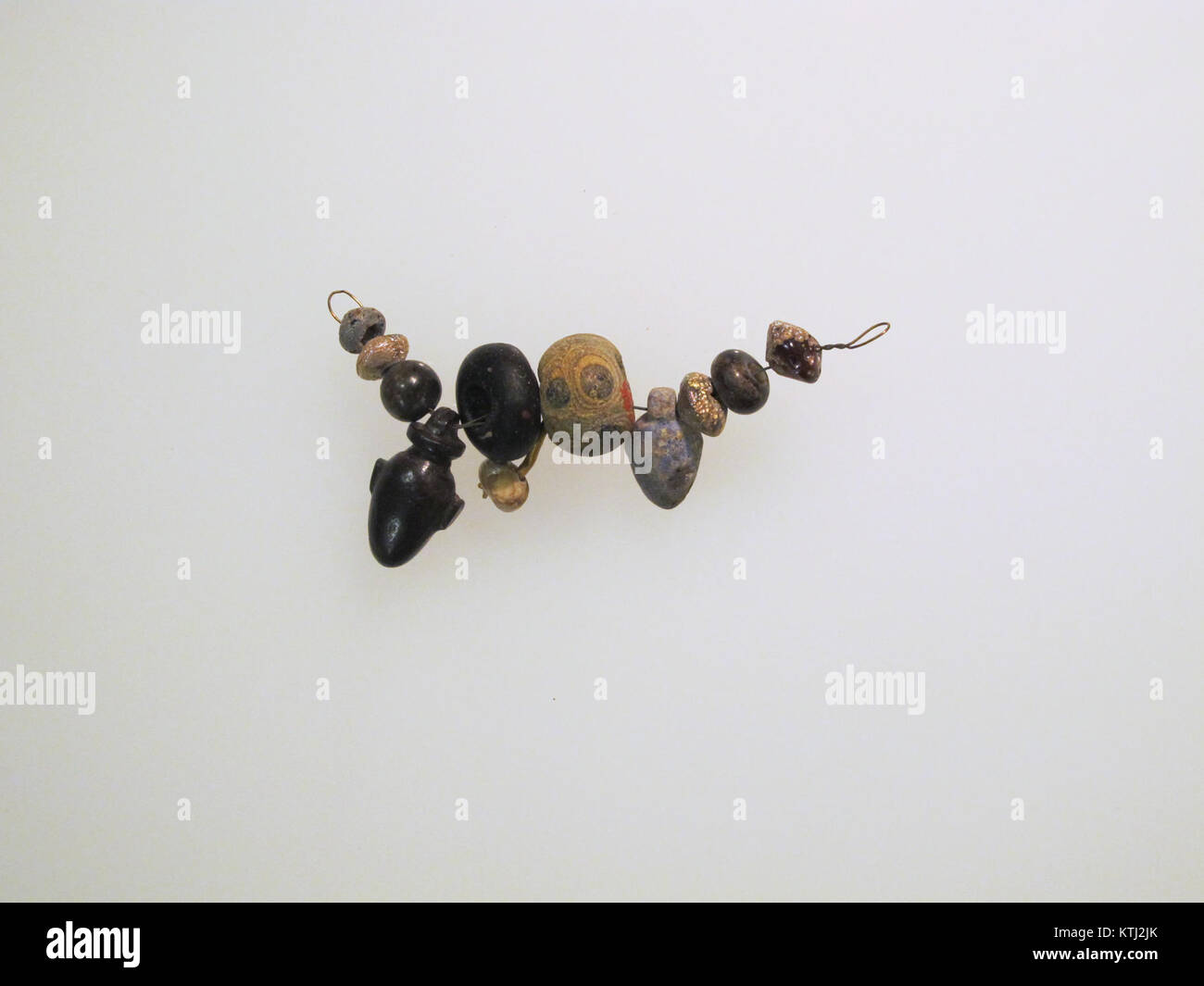 This collection of beads, displayed at the Metropolitan Museum of Art ...