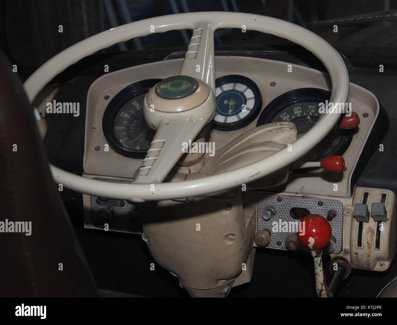 Berliet GAK Fire Engine steering wheel and instruments '9546 TJ 80 ...