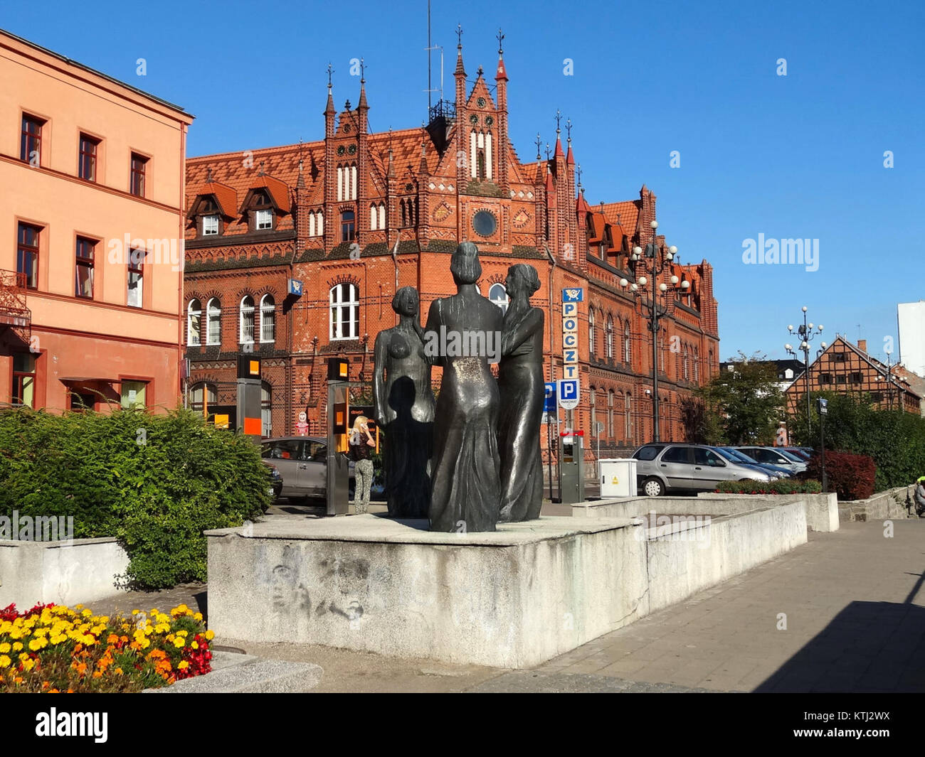 Bdg TrzyGracie, also known as the Three Graces Building, is a modern ...