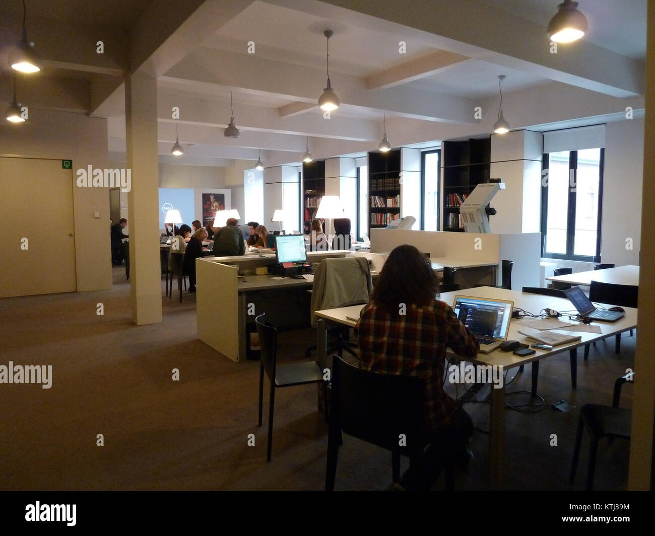 A moment captured during the MoMu Fashion Edit-a-thon, an event focused ...