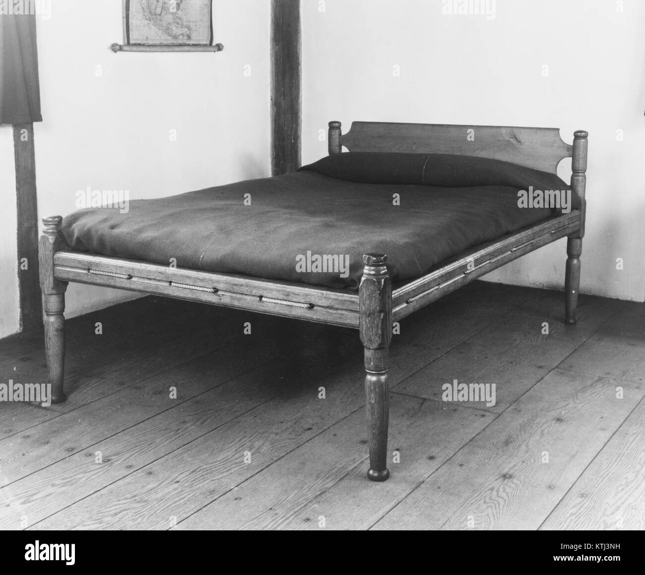 The bedstead, part of the MET collection, represents an important ...