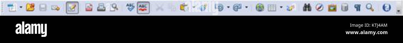 The 'Standard Toolbar' is a tool used in many software applications ...