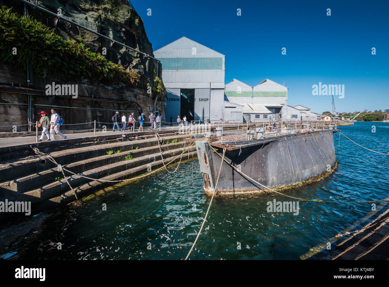 sydney cockatoo island is a UNESCO heritage site Stock Photo - Alamy