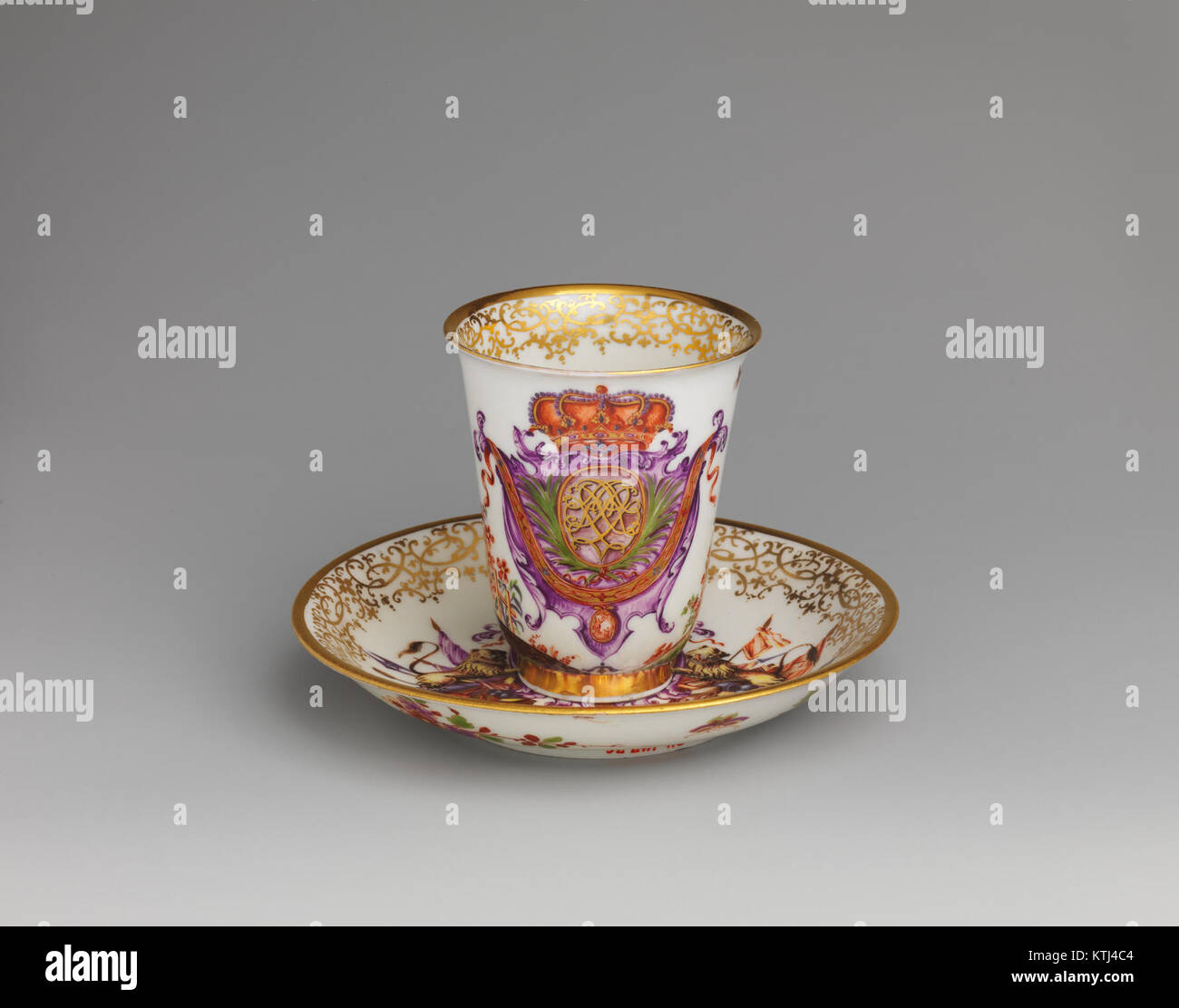 This image features a beaker from the Metropolitan Museum of Art ...