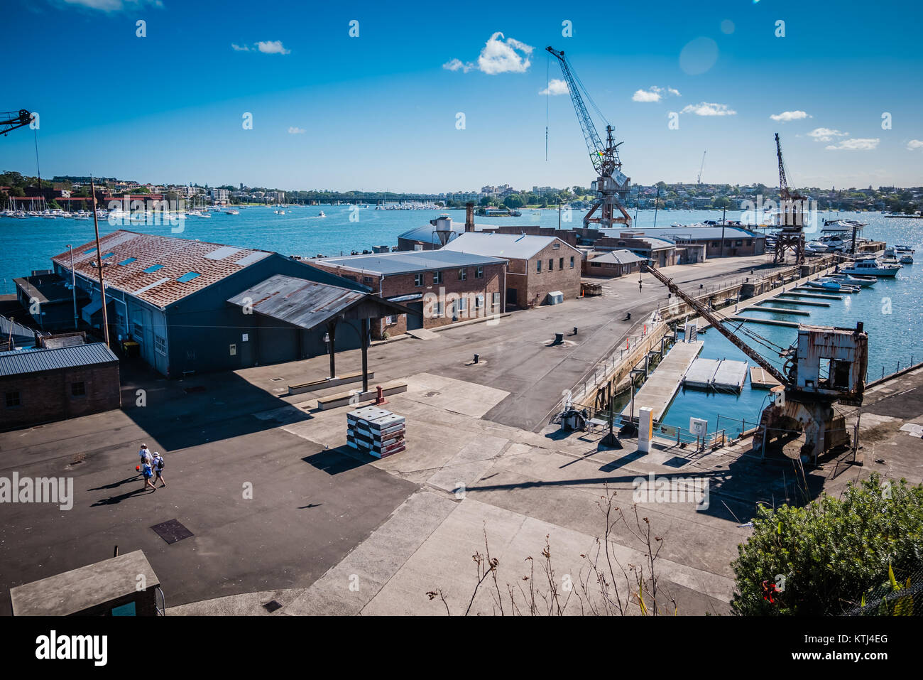 sydney cockatoo island is a UNESCO heritage site Stock Photo - Alamy