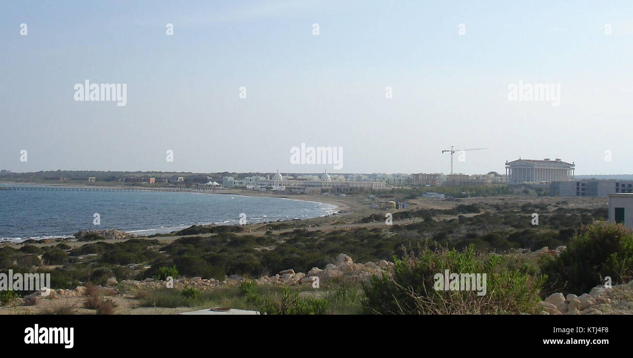 Bafra Beach, located in Northern Cyprus, is known for its picturesque ...