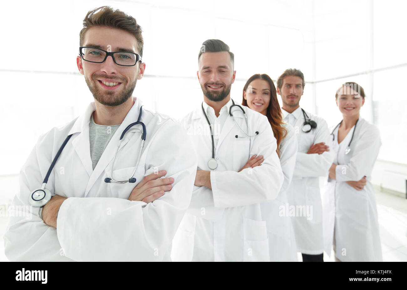 group portrait of leading medical professionals Stock Photo - Alamy