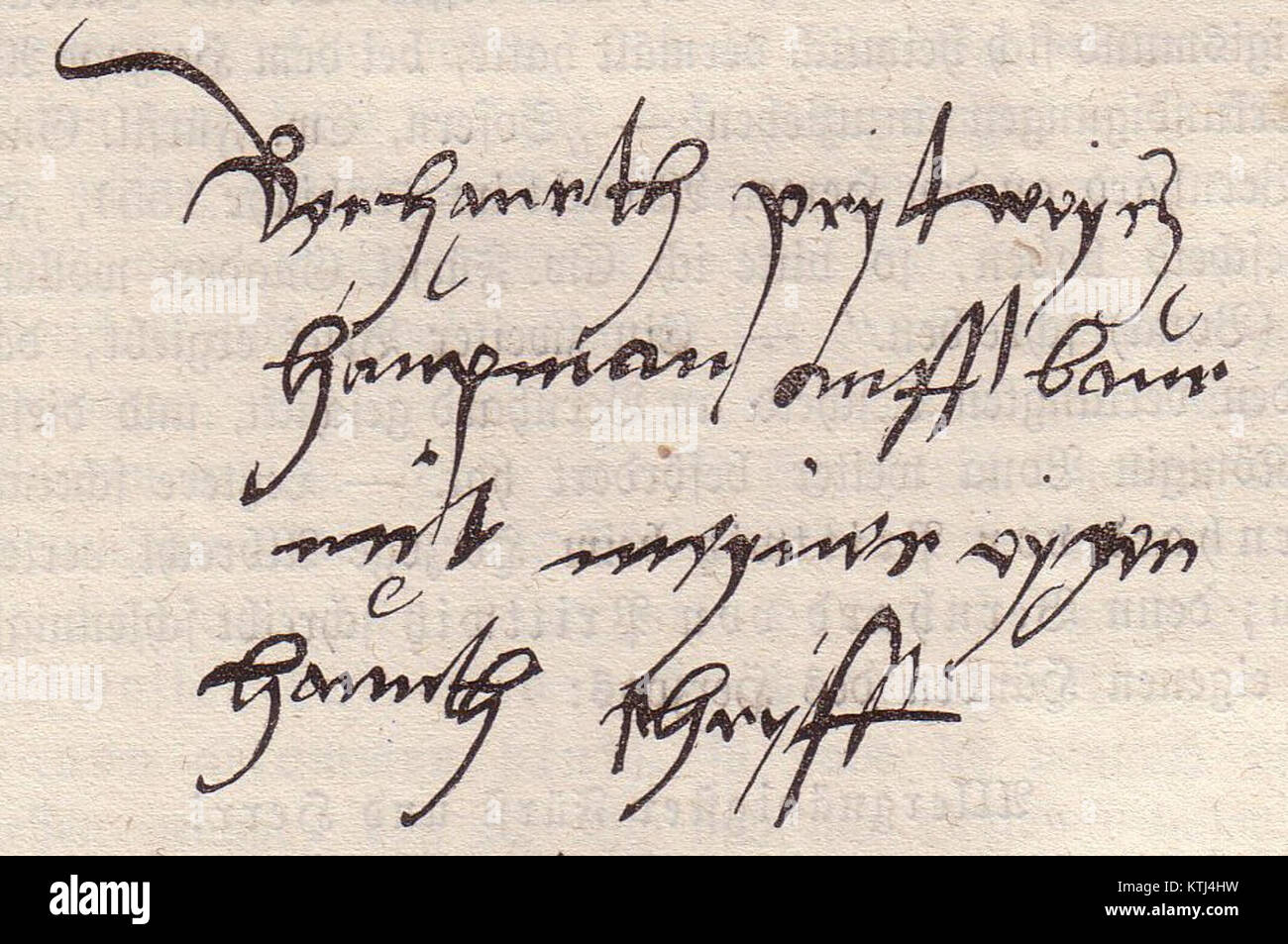 Bernhard handschrift hi-res stock photography and images - Alamy